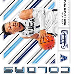 2018-19 Panini Contenders Draft Picks School Colors #34 Jalen Brunson Villanova Wildcats Basketball Card