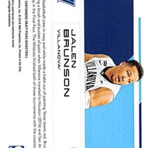 2018-19 Panini Contenders Draft Picks School Colors #34 Jalen Brunson Villanova Wildcats Basketball Card