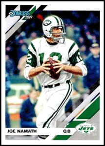 2019 donruss #193 joe namath nm-mt new york jets officially licensed nfl trading card