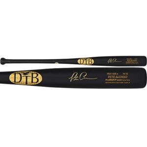 pete alonso new york mets autographed dove tail axe game model bat – autographed mlb bats