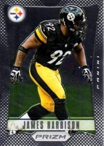 2012 panini prizm #151 james harrison steelers nfl football card nm-mt