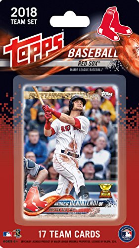 Boston Red Sox 2018 Topps Factory Sealed Limited Edition 17 Card Team Set with Dustin Pedroia Xander Bogaerts Andrew Benintendi Rafael Devers Rookie plus