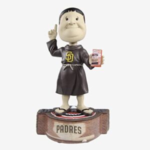 swinging friar san diego padres opening day take me ballgame singing bobblehead