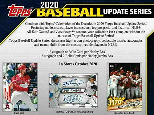 2020 Topps Update Complete Base Set (US1-US300) ~ 300 Cards