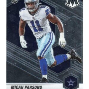 2021 Panini Mosaic #362 Micah Parsons RC Rookie Dallas Cowboys NFL Football Trading Card