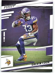 2022 panini prestige #190 dalvin cook minnesota vikings nfl football trading card