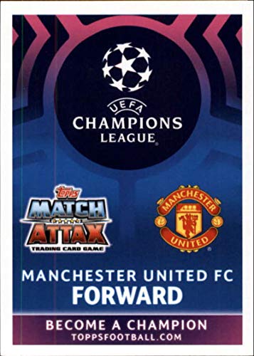 2018-19 Topps UEFA Champions League Match Attax Rising Stars #RS9 Marcus Rashford Manchester United FC Soccer Trading Card