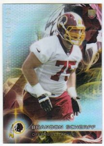 2015 topps platinum rookies #135 brandon scherff football nfl club nfl football card (rc – rookie card) nm-mt