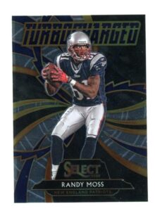 2020 panini select turbocharged #5 randy moss nm-mt new england patriots football trading card