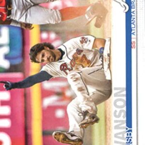 2019 Topps Baseball #191 Dansby Swanson Atlanta Braves