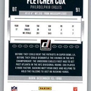 2018 Donruss Football #232 Fletcher Cox Philadelphia Eagles Official NFL Trading Card