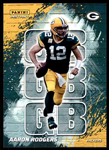 Football NFL 2021 Panini Instant My City #MC12 Aaron Rodgers Packers