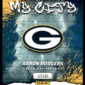 Football NFL 2021 Panini Instant My City #MC12 Aaron Rodgers Packers