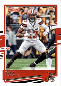 2020 donruss #73 odell beckham jr. cleveland browns nfl football card nm-mt