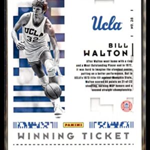 Bill Walton - UCLA 2020 Panini Contenders Draft Picks [Winning Ticket] NBA Basketball Card #28