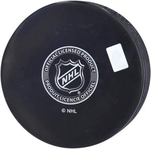 Chris Driedger Seattle Kraken Autographed Hockey Puck - Autographed NHL Pucks