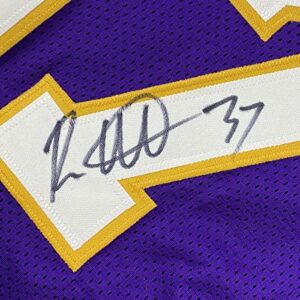 Autographed/Signed Ron Artest Los Angeles LA Purple Basketball Jersey PSA/DNA COA