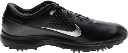 Tiger Woods Autographed Black Nike Air Zoom TW71 Golf Shoes - Upper Deck - Autographed Golf Shoes