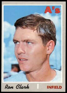 1970 topps # 531 ron clark oakland athletics (baseball card) dean’s cards 5 – ex athletics