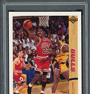 Michael Jordan 1991 Upper Deck Basketball Card #44 Graded PSA 9 MINT