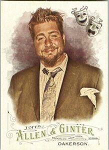 2016 topps allen & ginter #243 jay oakerson comedian baseball card