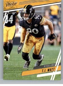 t.j. watt 2020 panini prestige #175 nm-mt steelers football nfl