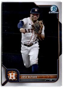 jose altuve 2022 bowman chrome #9 nm+-mt+ mlb baseball astros