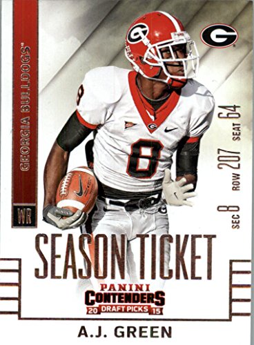 2015 Contenders Draft Picks Football Card #1 A.J. Green