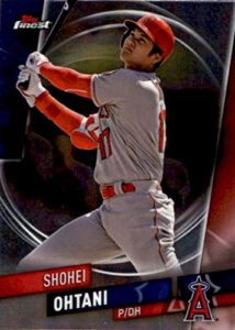 2019 finest #100 shohei ohtani los angeles angels baseball card