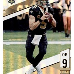 2019 Panini Elite #32 Drew Brees NM-MT New Orleans Saints Officially Licensed NFL Football Trading Card