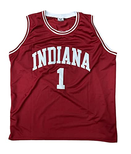 Bob Knight Indiana Hoosiers Signed Autograph Custom Jersey Steiner Sports Certified