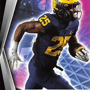 2022 Sage Low Series #20 Hassan Haskins Michigan Wolverines RC Rookie Football Trading Card