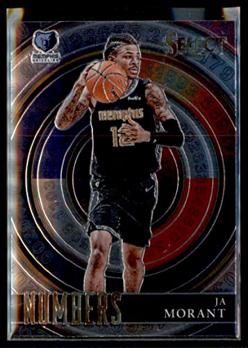 2020-21 Panini Select - Select Numbers #18 - Ja Morant