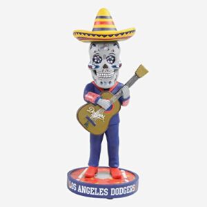 los angeles dodgers day of the dead sugar skull bobblehead mlb