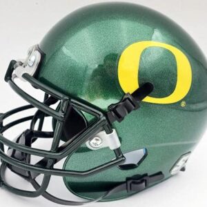 Max Unger Autographed Oregon Ducks Green Mini Helmet MCS Holo Stock #72417 - Autographed College Mini Helmets