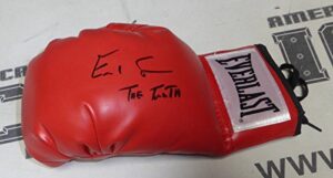 errol spence jr signed left everlast boxing glove psa/dna coa autograph champion – autographed boxing gloves