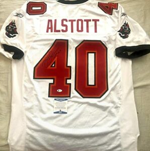 mike alstott signed autographed 2002 buccaneers authentic reebok game jersey bas – autographed nfl jerseys