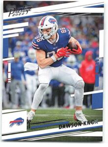 2022 panini prestige #34 dawson knox buffalo bills nfl football trading card