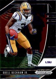 2020 panini prizm draft picks #79 odell beckham jr. lsu tigers nfl football card nm-mt