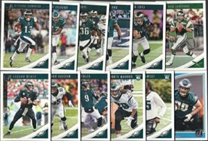 2018 panini donruss & score 25 card philadelphia eagles 2 team set lot gift pack w/drafted rookies super bowl champions