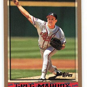 1998 Topps #296 Greg Maddux NM-MT Atlanta Braves Baseball