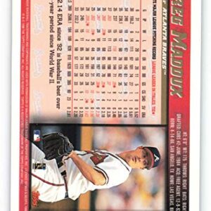 1998 Topps #296 Greg Maddux NM-MT Atlanta Braves Baseball