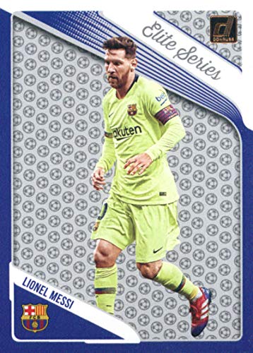 2018-19 Donruss Elite Series Soccer #1 Lionel Messi FC Barcelona Official Panini Futbol 2018/2019 Trading Card