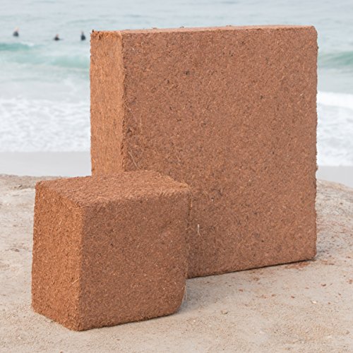 Nature's Premium Organic Coco Coir 1 Pound Brick, Garden Soil, Reptile Bedding, Hydroponics, Growing Medium, Aquaponics, Soil Amendment