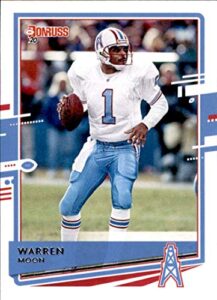 2020 donruss #118 warren moon houston oilers football card