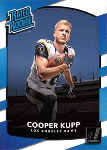 2017 panini donruss football #329 cooper kupp rookie card – rated rookie