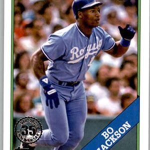 2023 Topps 1988 Baseball #T88-51 Bo Jackson Kansas City Royals Baseball Trading Card