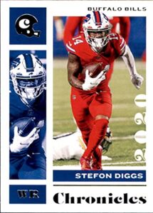 2020 panini chronicles base #11 stefon diggs buffalo bills nfl football trading card