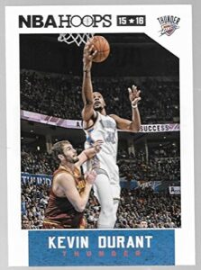 2015-16 nba hoops #92 kevin durant oklahoma city thunder official basketball card made by panini