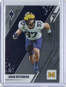 2022 panini chronicles draft picks phoenix #16 aidan hutchinson – rookie year